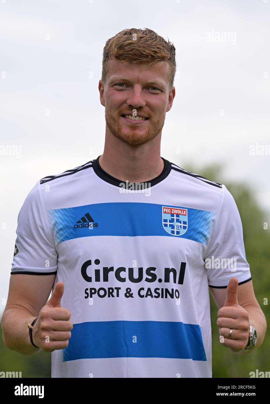 DELDEN - Ferdy Druijf of PEC Zwolle during the friendly match between ...