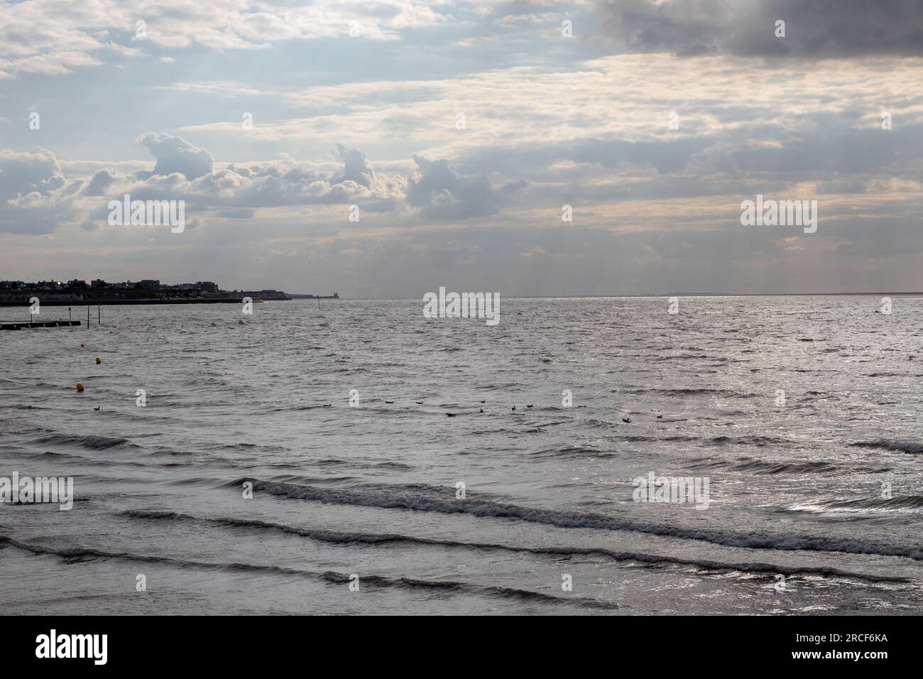 Scenic photo of the seaside in UK Stock Photo - Alamy