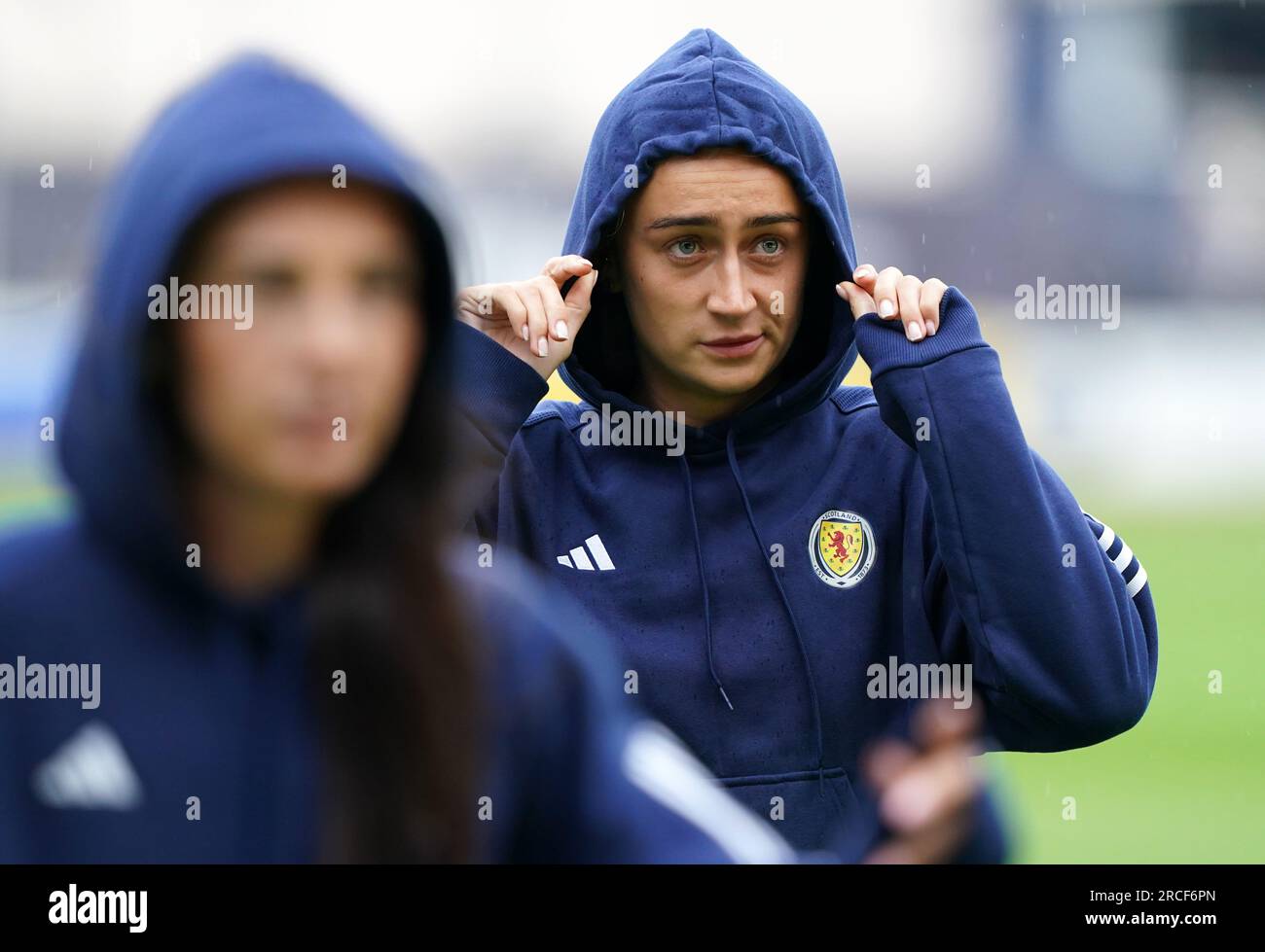 Scotland's Lauren Davidson ahead of the women's friendly match at ...