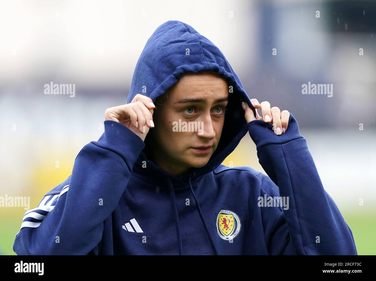 Scotland's Lauren Davidson ahead of the women's friendly match at ...