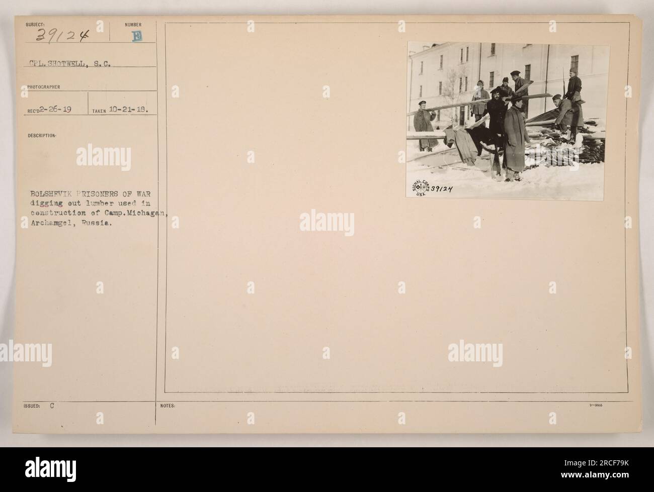 Archangel russia during world war one hi-res stock photography and ...