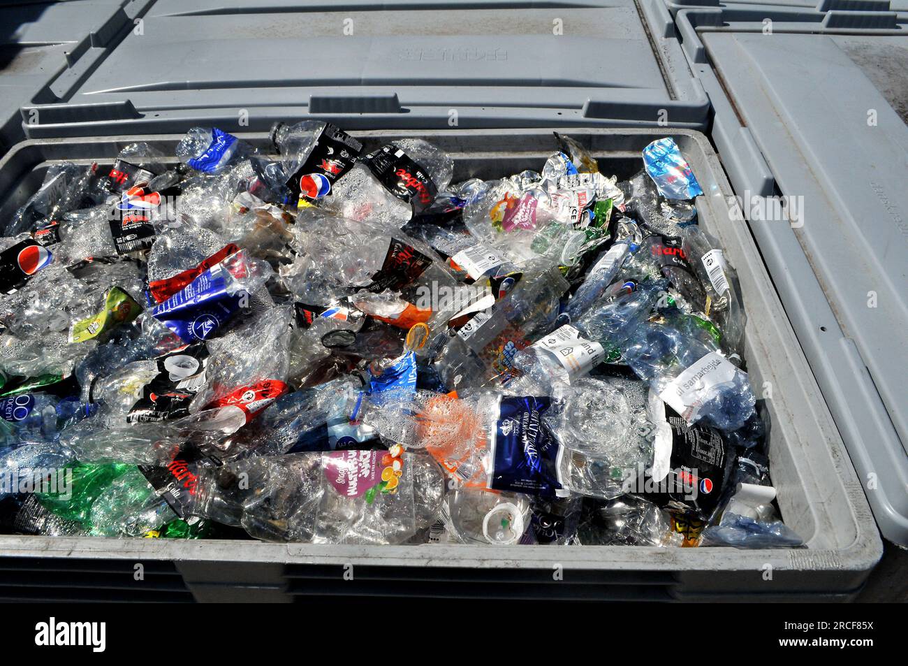 Maalove /Denmark/14 July 2023/Plastcm bootle for recycling gether in ...