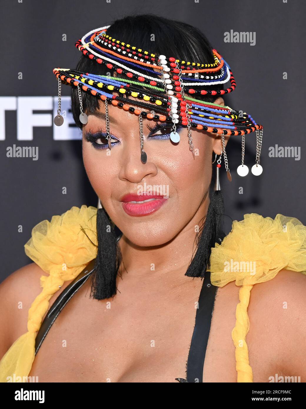 July 13, 2023, Los Angeles, California, USA: Cheri Moon attends Outfest ...