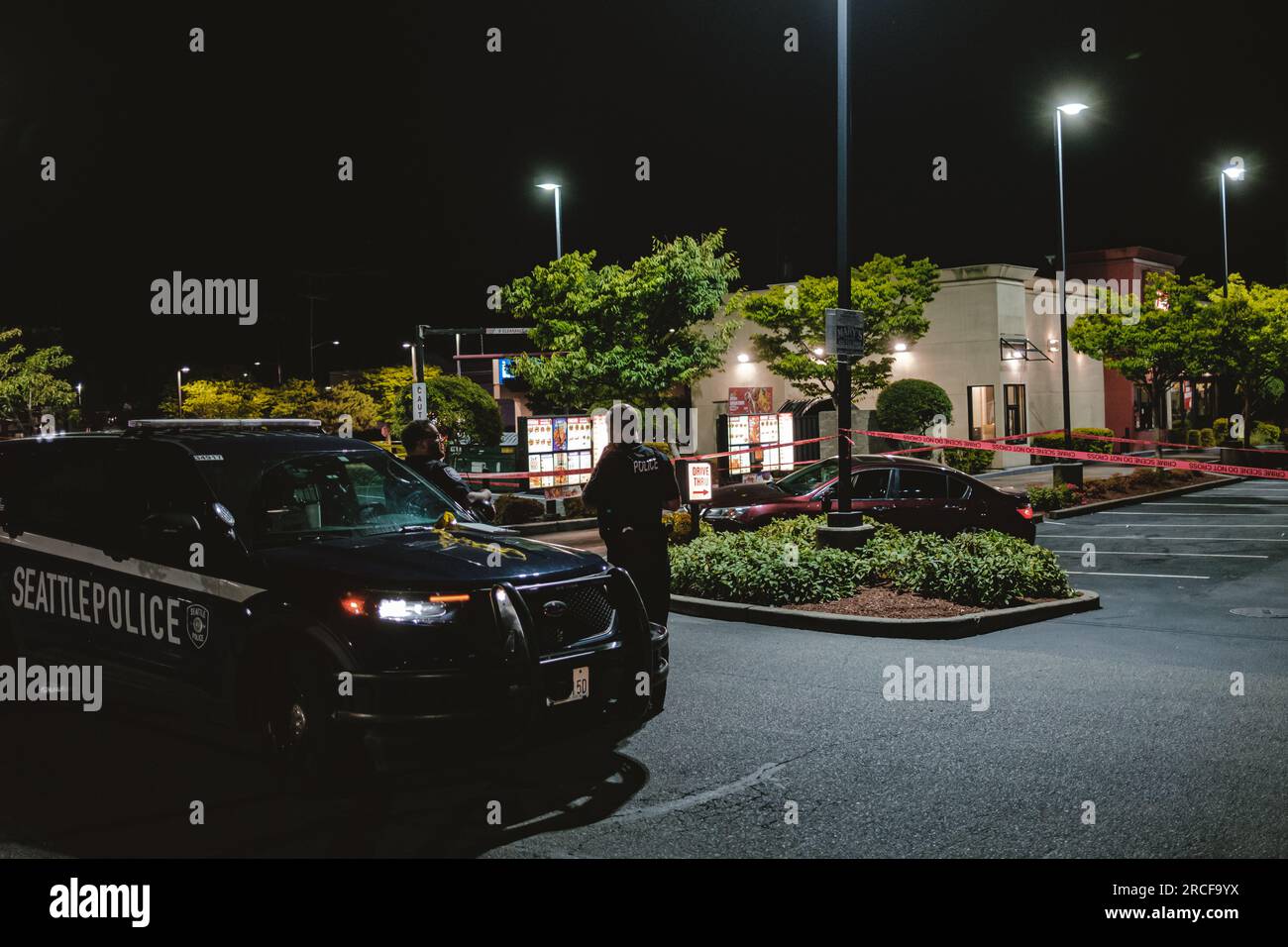 Seattle crime scene hi-res stock photography and images - Alamy