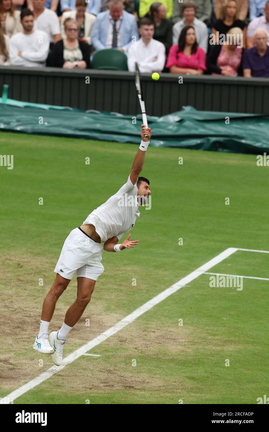 Jannik sinner wimbledon 2023 hi-res stock photography and images - Alamy