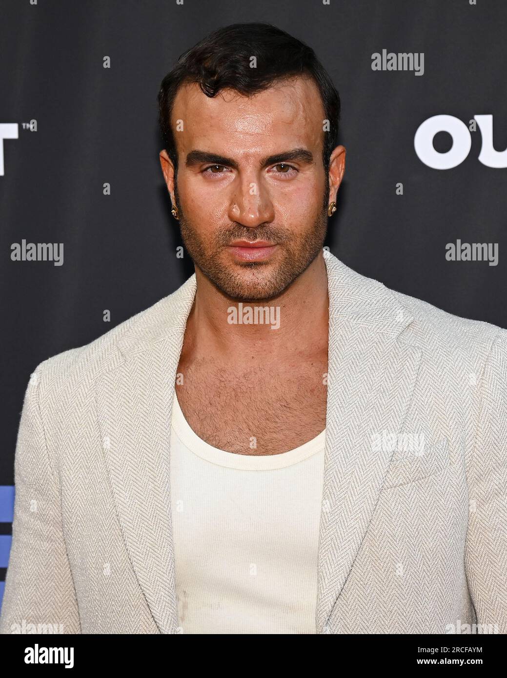 July 13, 2023, Los Angeles, California, USA: Eric Coco attends Outfest ...