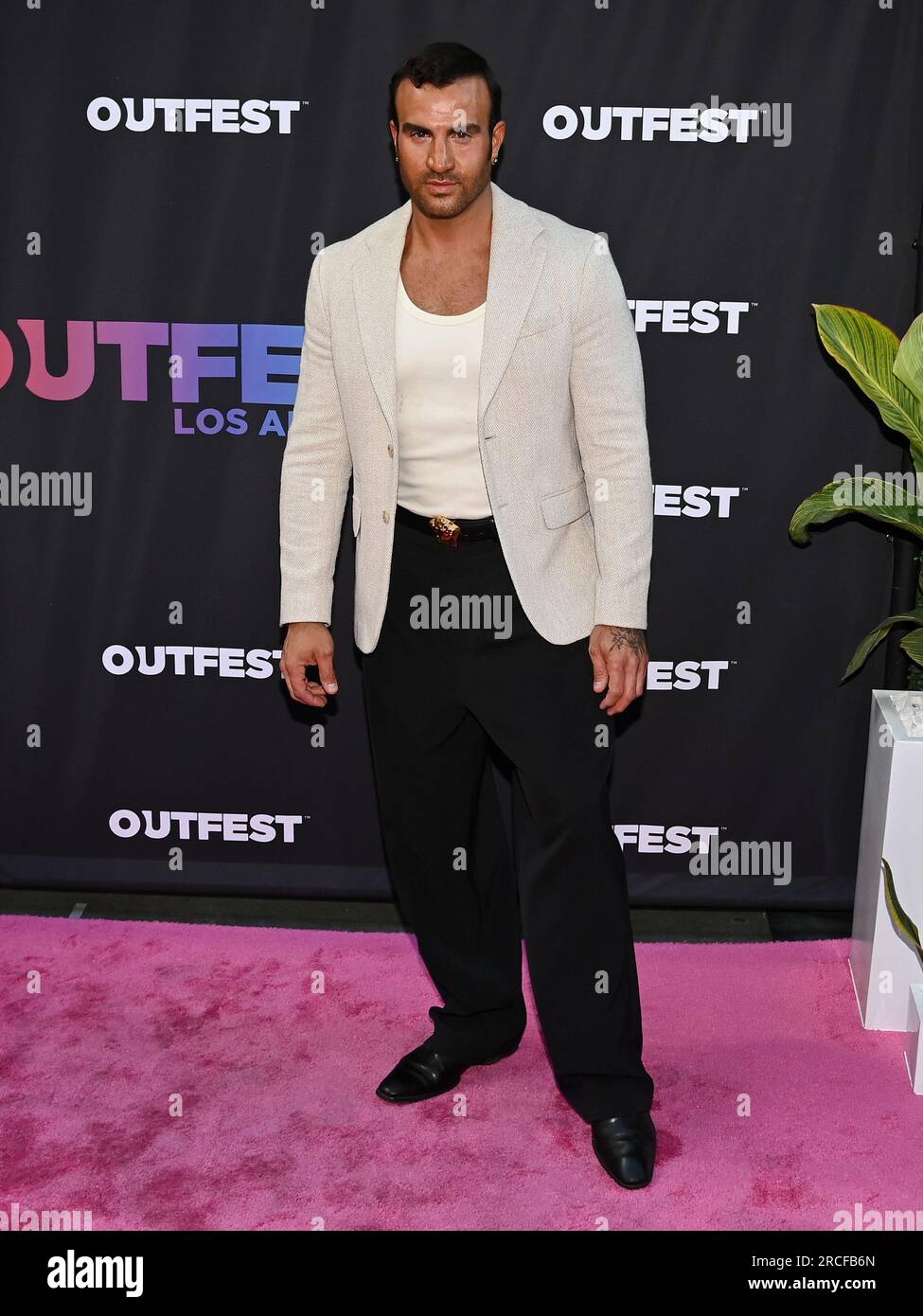 July 13, 2023, Los Angeles, California, USA: Eric Coco attends Outfest ...