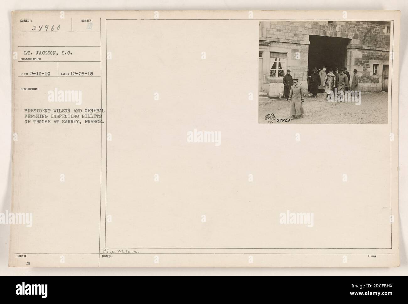 President wilson and general pershing tour hi-res stock photography and ...