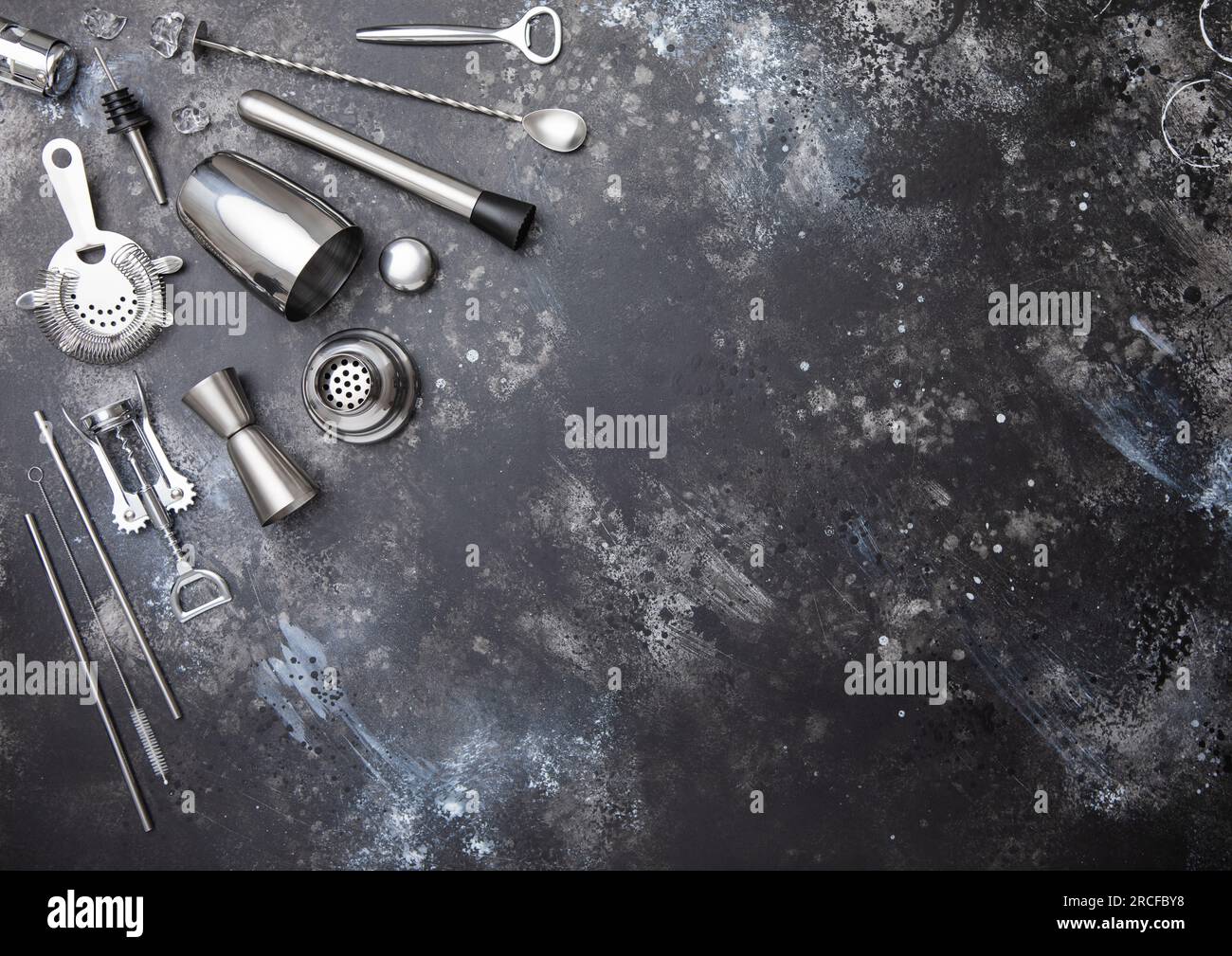 Stainless steel double bar hi-res stock photography and images - Alamy