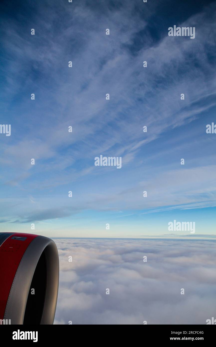Aerial Views, scenes from an airliner Stock Photo - Alamy