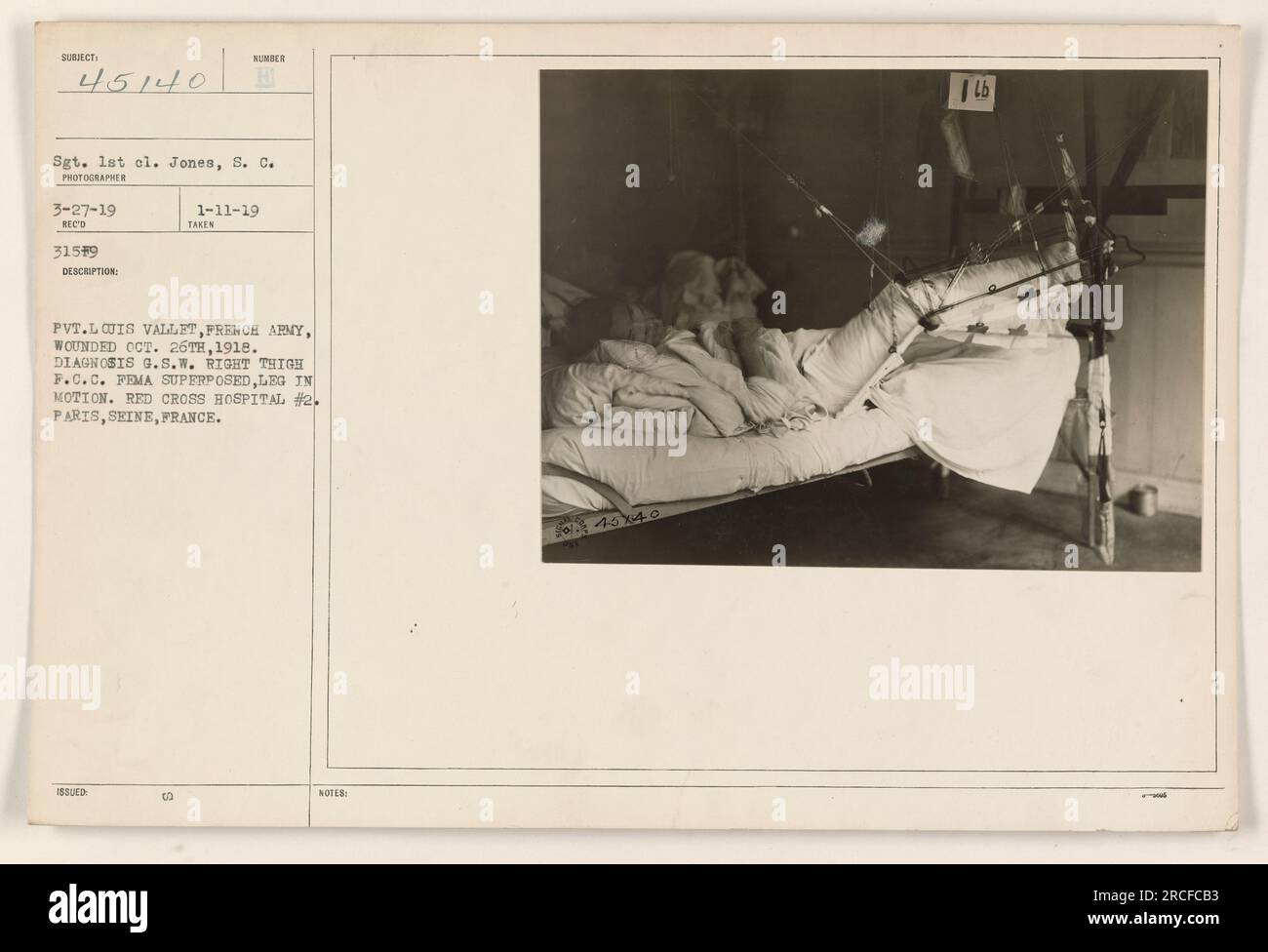 Pvt. Louis Vallet, a soldier in the French Army, is pictured at Red ...