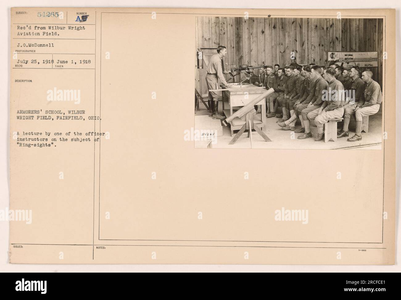 Image showing an officer instructor delivering a lecture on "Ring ...