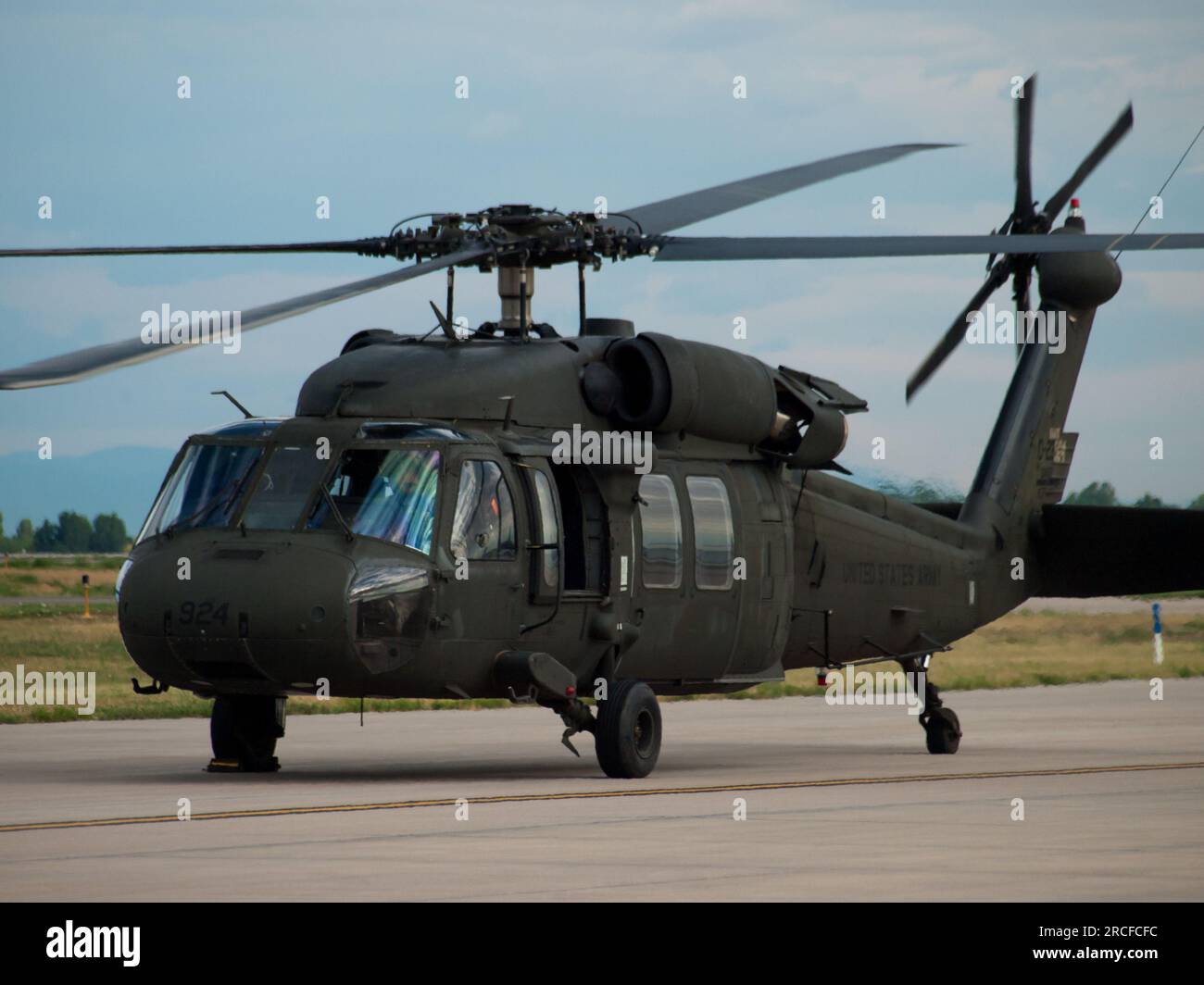 Black Hawk Helicopter Stock Photo - Alamy