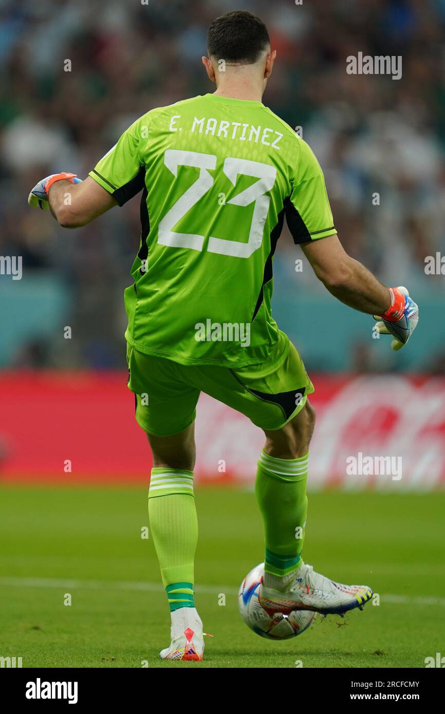 Lusail, Qatar, 26, November, 2022. Emiliano Martinez from Argentina in ...