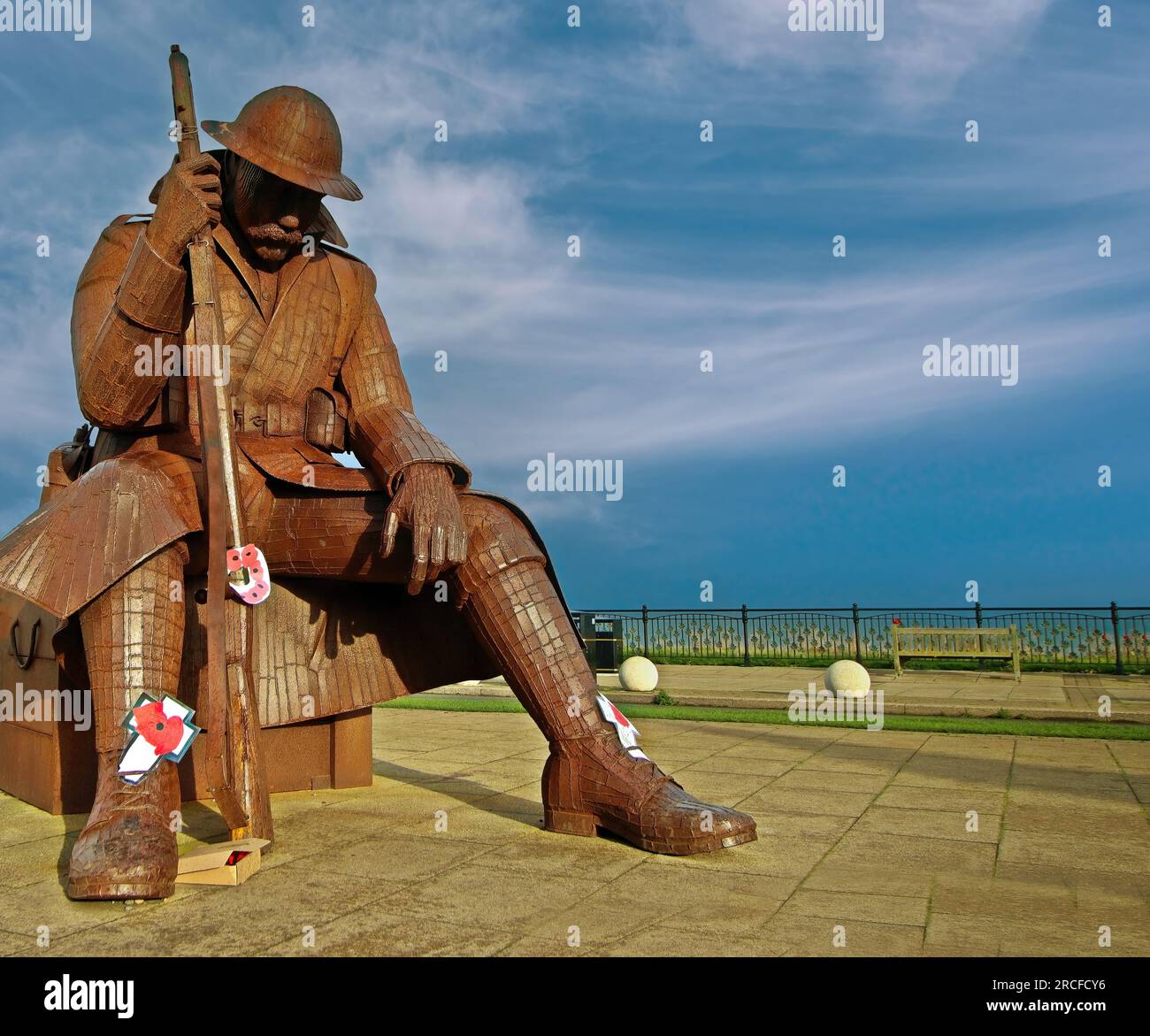 Tommy statue seaham hi-res stock photography and images - Alamy