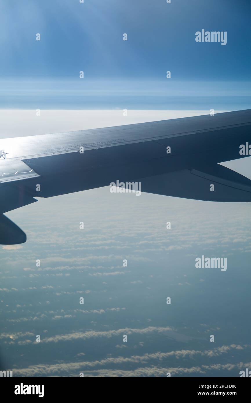 Aerial Views, scenes from an airliner Stock Photo - Alamy