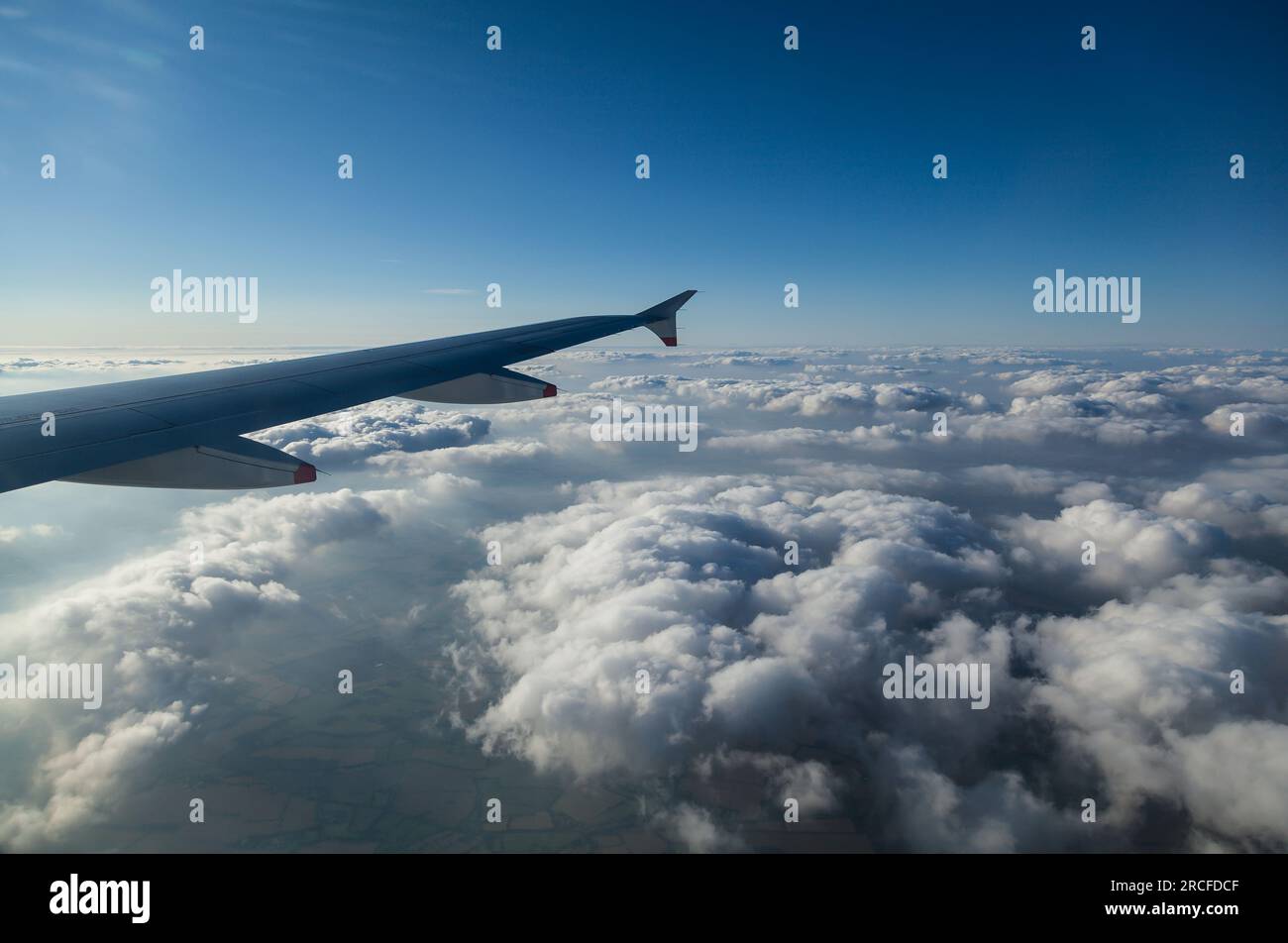 Aerial Views, scenes from an airliner Stock Photo - Alamy