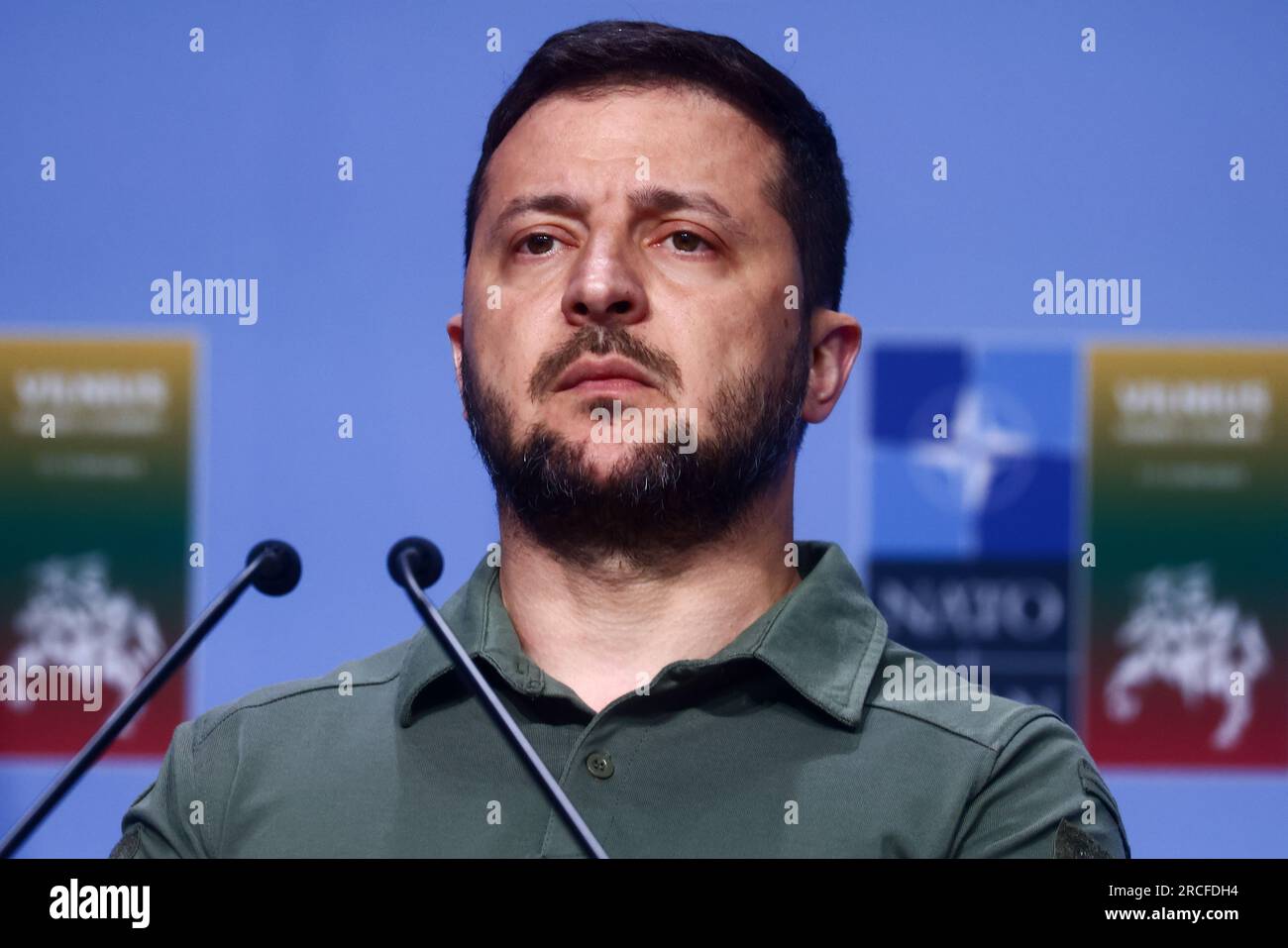 Volodymyr zelensky 2023 nato hi-res stock photography and images - Alamy
