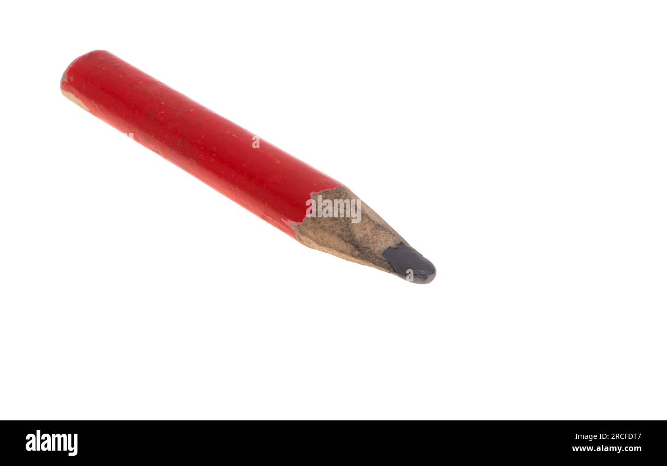 little pencil isolated on white background Stock Photo - Alamy