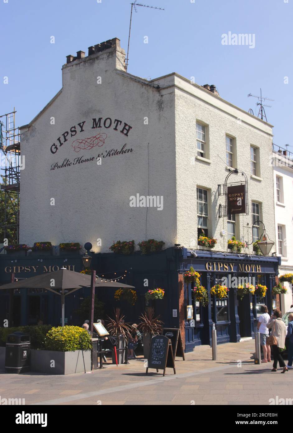 Gipsy Moth pub at Greenwich London UK Stock Photo - Alamy