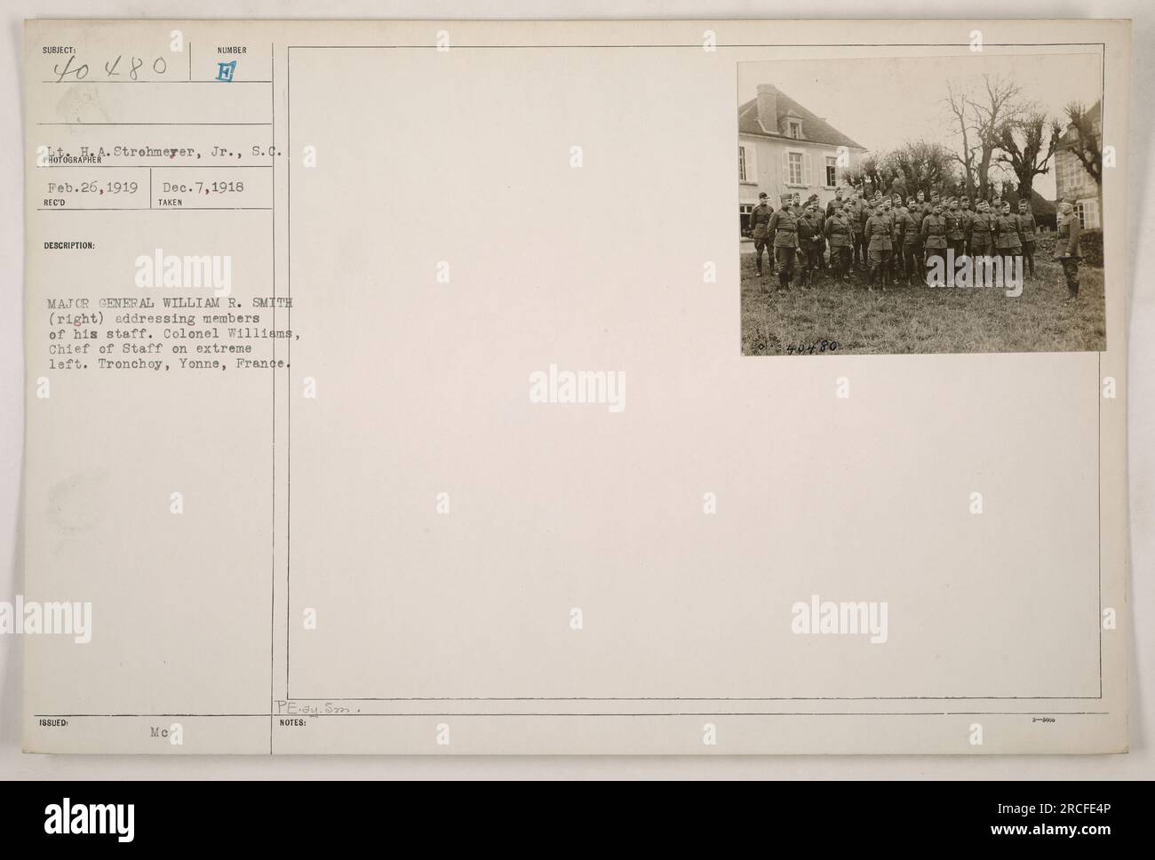 Major general william r smith hi-res stock photography and images - Alamy