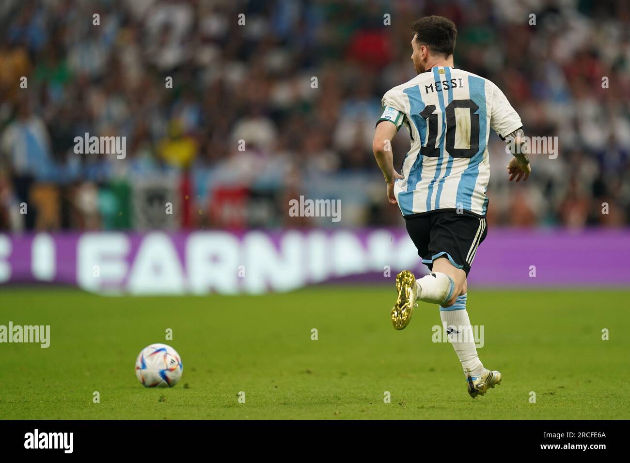 Lusail, Qatar, 26, November, 2022. Lionel Messi from Argentina in ...