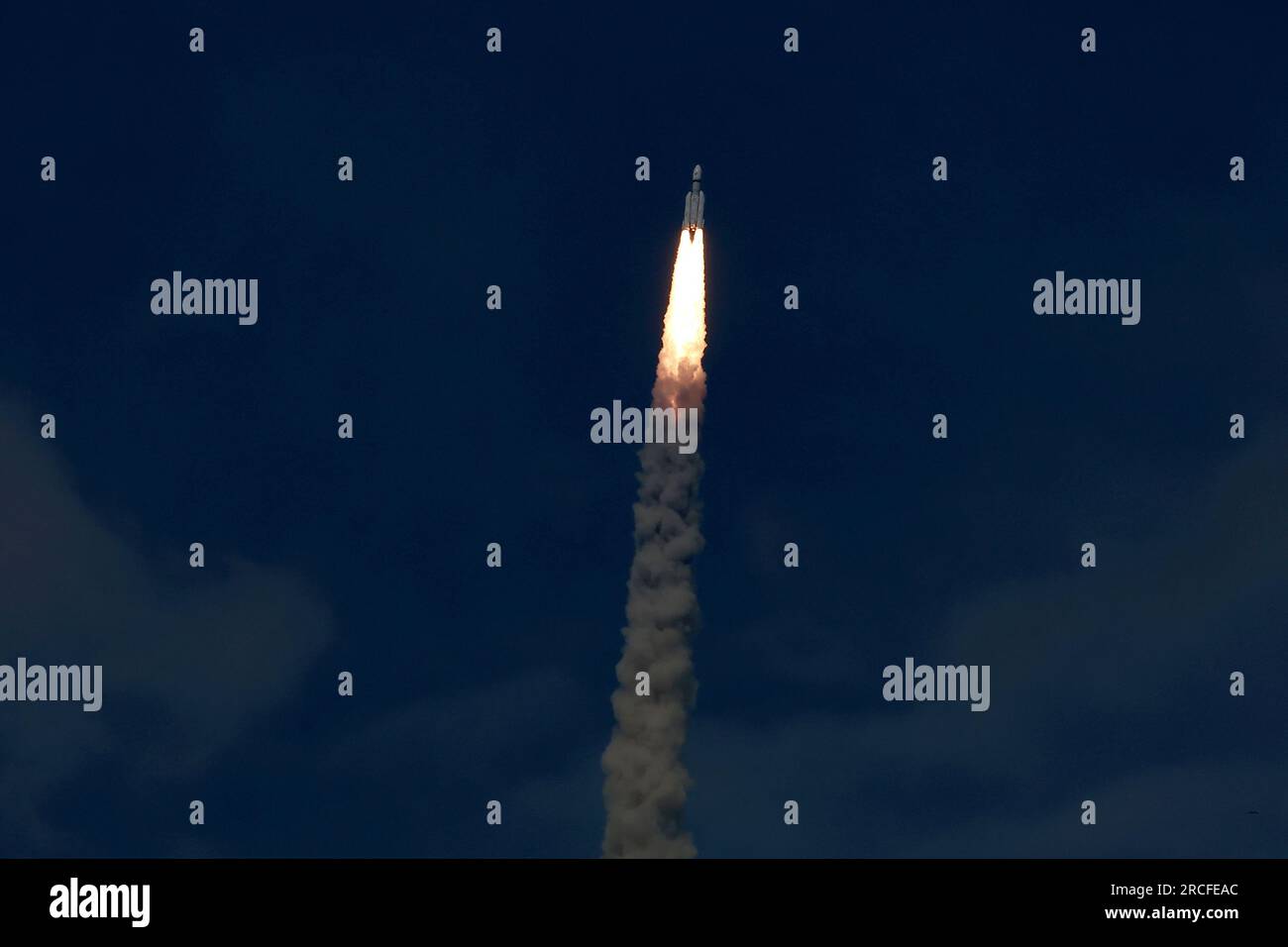 Sriharikota, India. 14th July, 2023. Chandran - 3, Indias 3rd Lunar ...