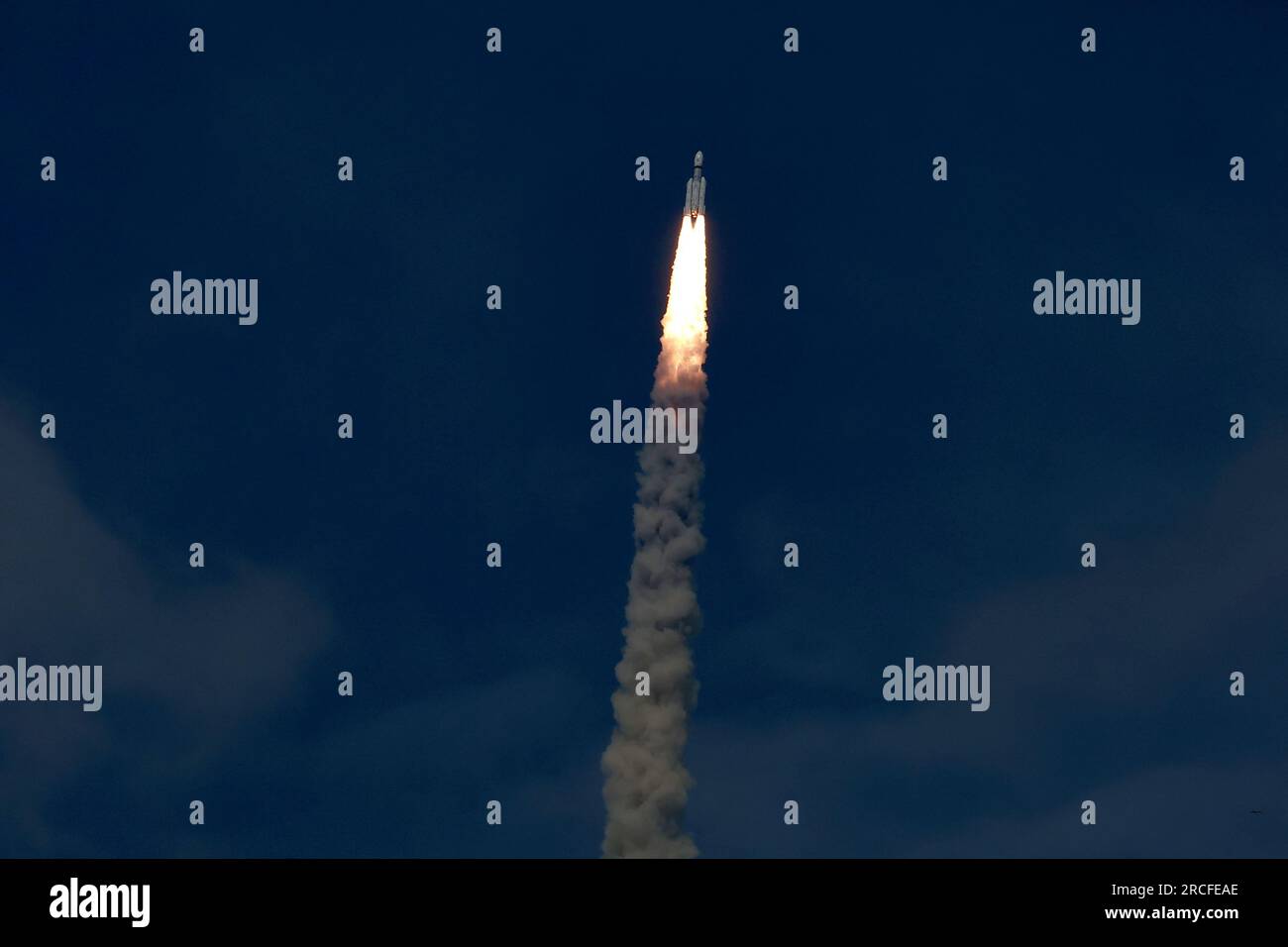 Sriharikota, India. 14th July, 2023. Chandran - 3, Indias 3rd Lunar ...