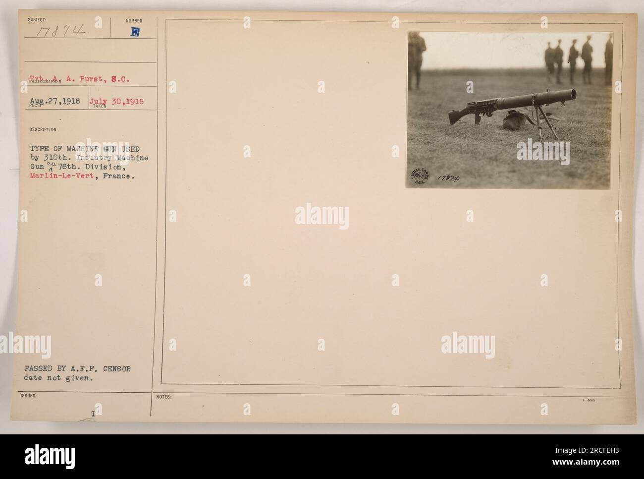 310th infantry hi-res stock photography and images - Alamy