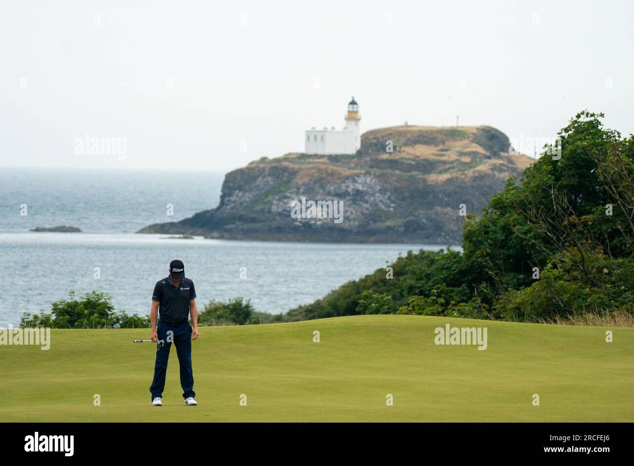 North Berwick, East Lothian, Scotland, UK. 14th July 2023. Justin ...