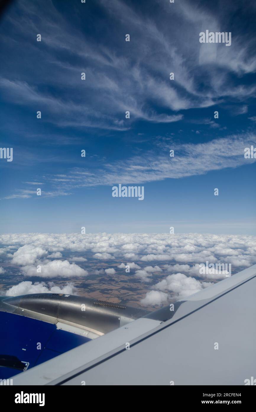 Aerial Views, scenes from an airliner Stock Photo - Alamy
