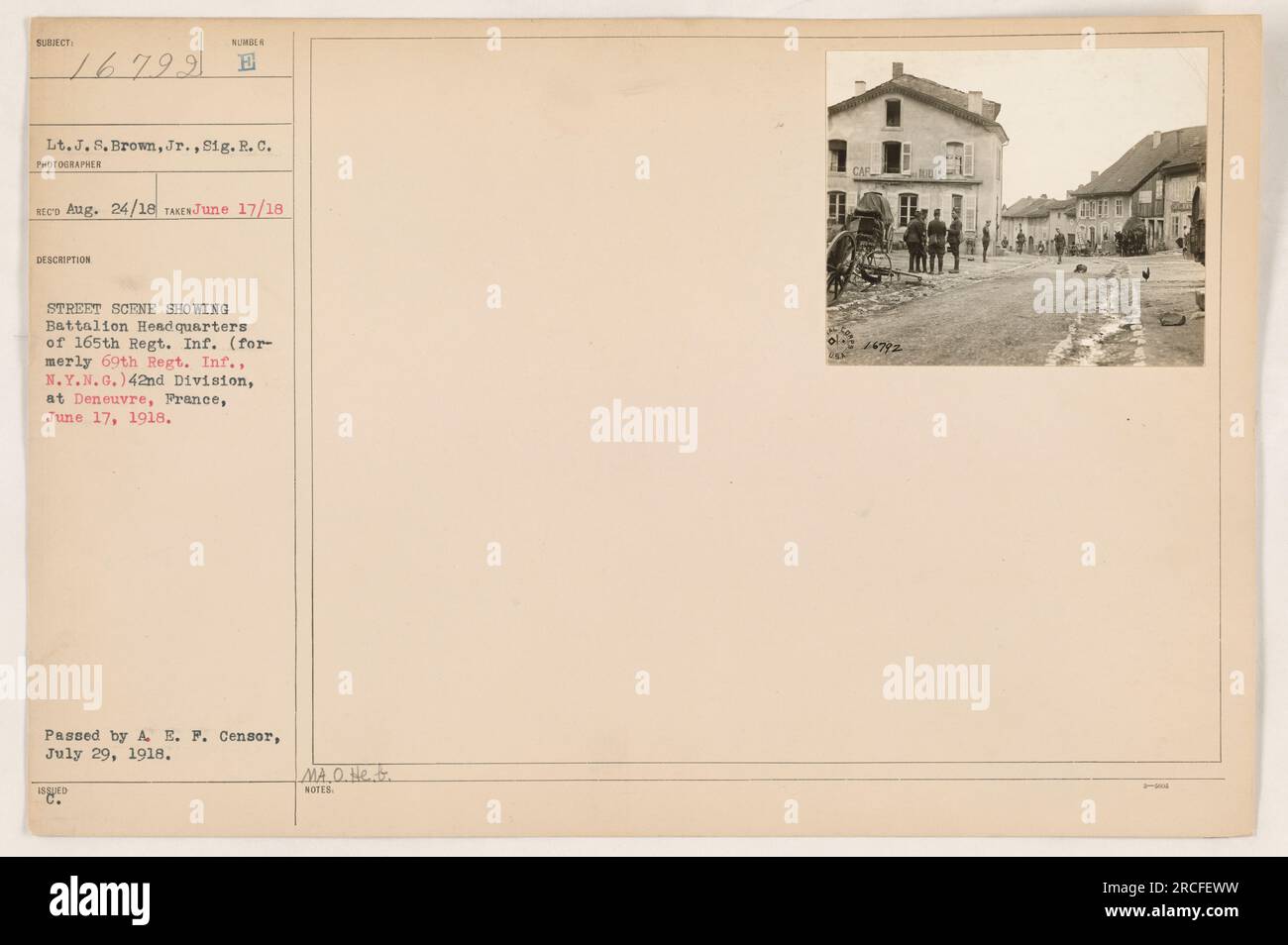 165th infantry regiment hi-res stock photography and images - Alamy
