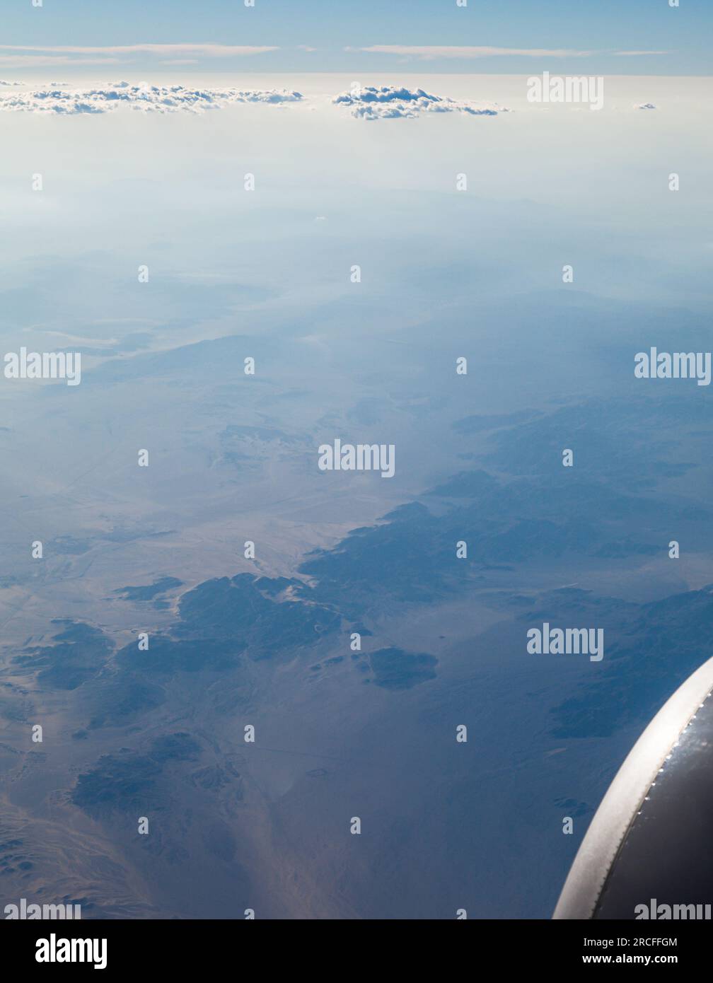 Aerial Views, scenes from an airliner Stock Photo - Alamy