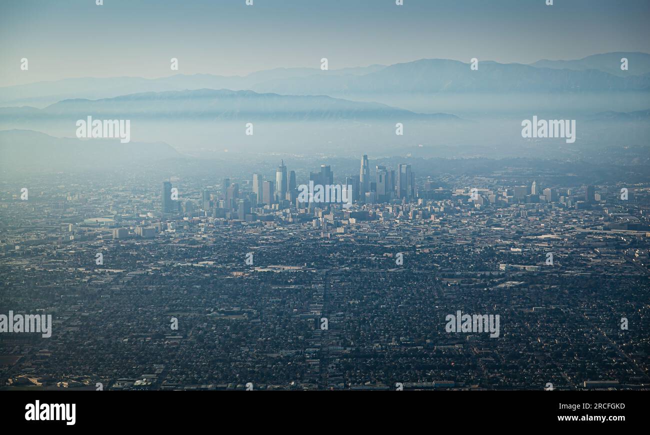Aerial Views, scenes from an airliner Stock Photo - Alamy