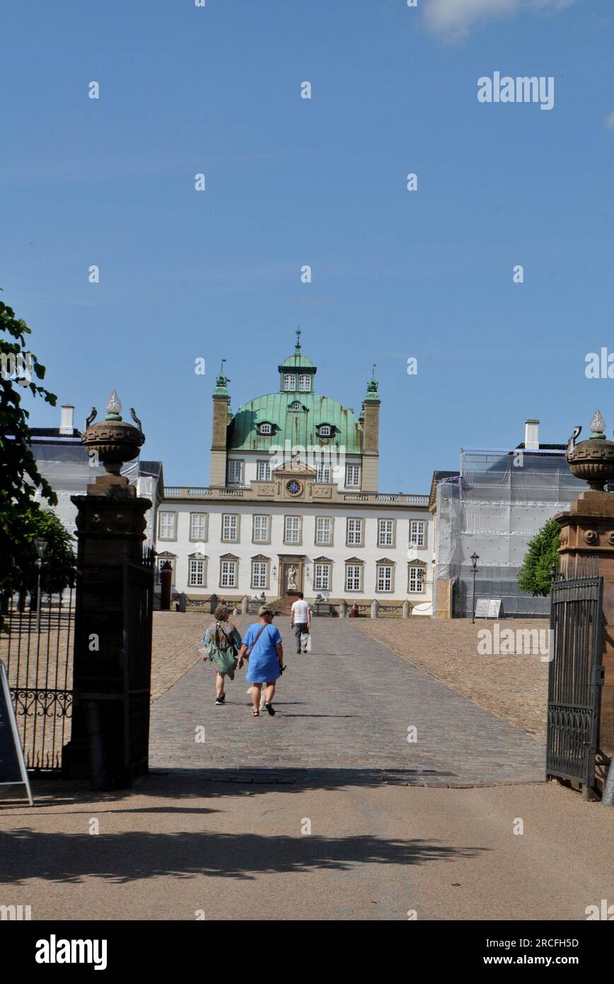 Fredensborg/Denmark/14 July 2023/ H.M.The queen margrethe II of denmark ...