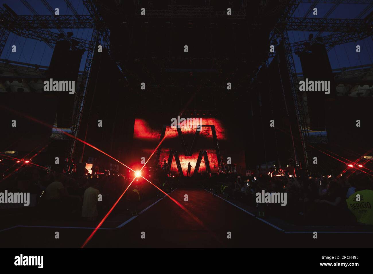 Rome, Italy. 12th July, 2023. Memento Mori during Depeche Mode ...