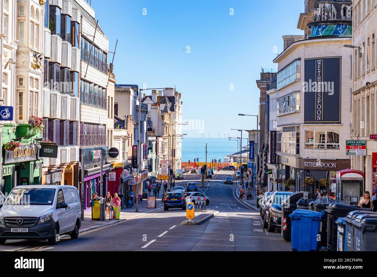 Brighton street views hi-res stock photography and images - Alamy