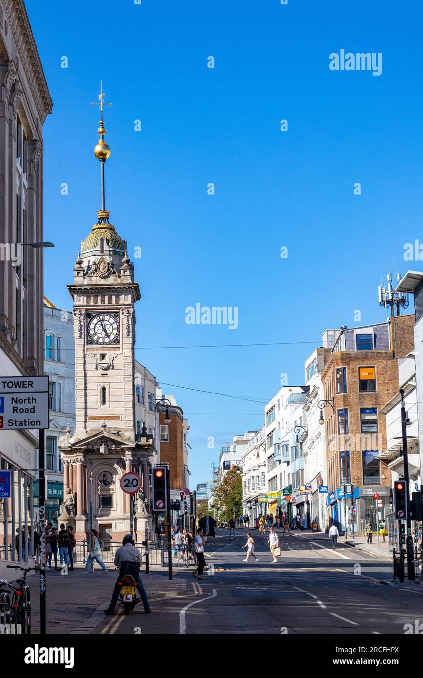 Cityscape photo taken in Brighton during the summer Stock Photo - Alamy