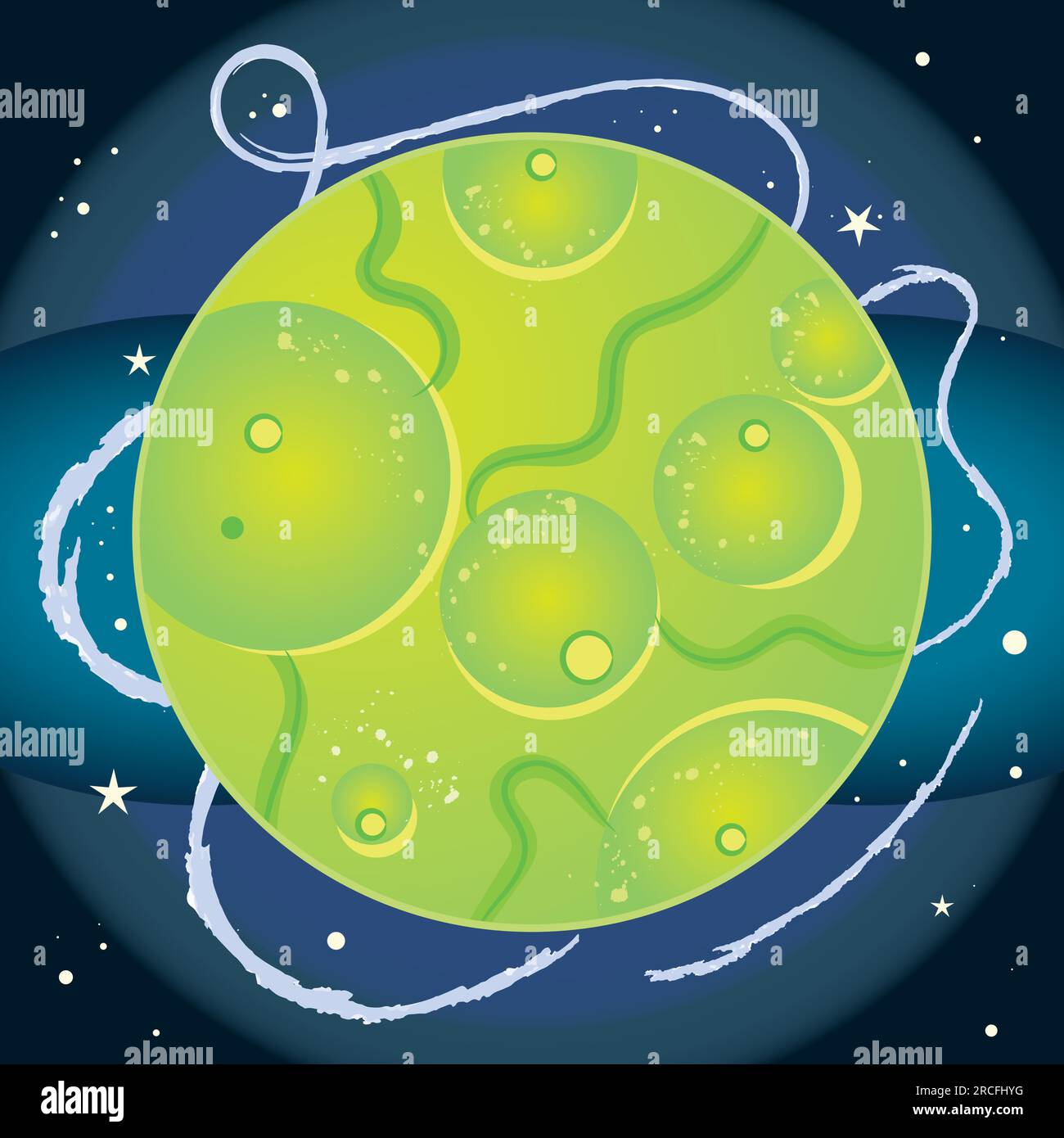 Isolated abstract plantet Cosmic star Vector Stock Vector Image & Art ...