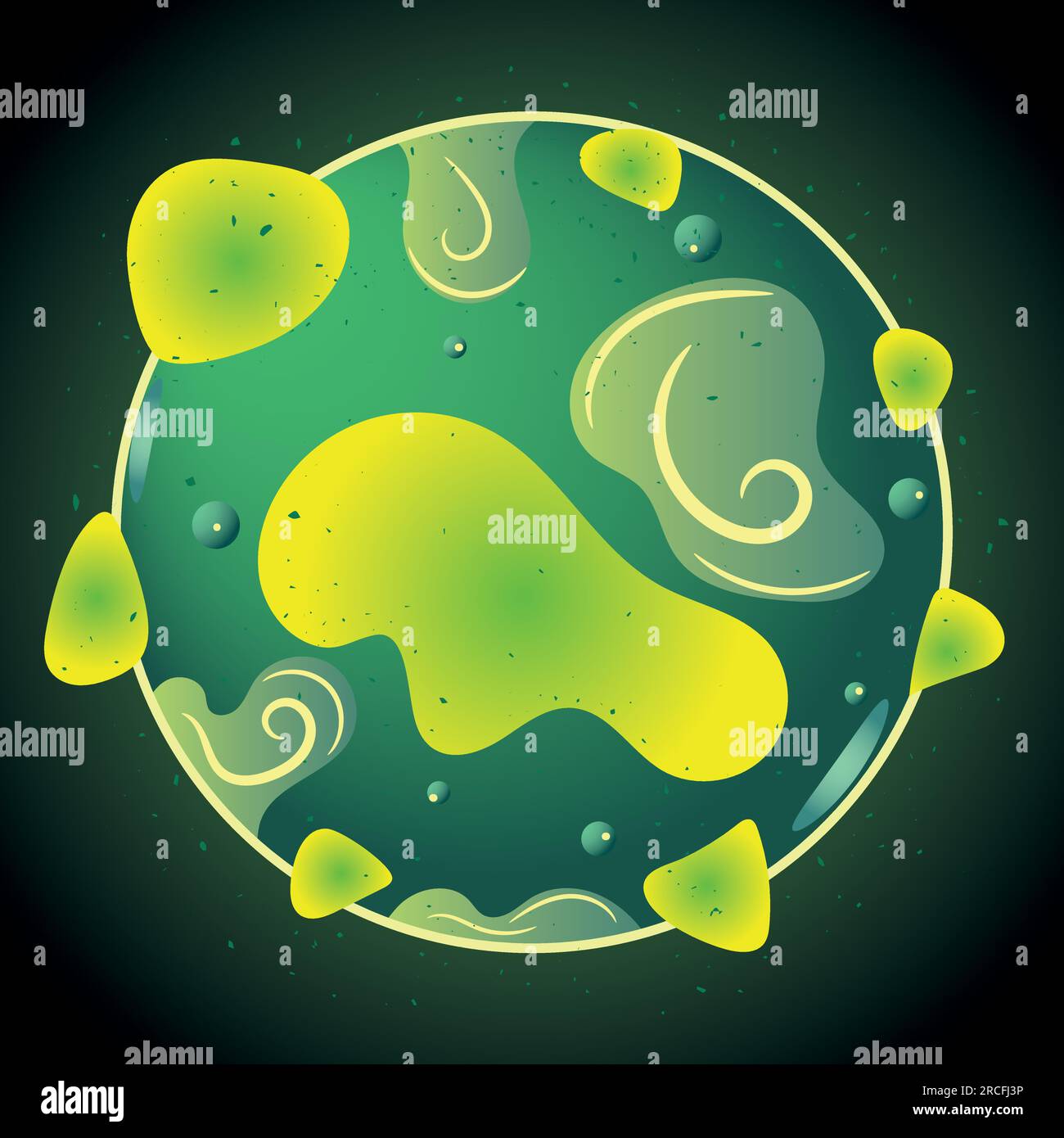 Isolated abstract plantet Cosmic star Vector Stock Vector Image & Art ...