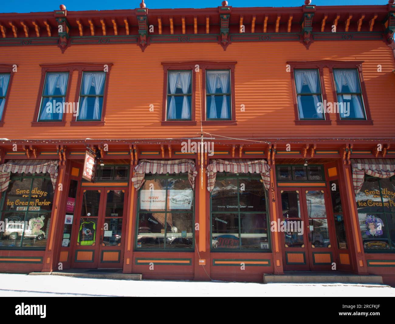 Silverton mountain sign hi-res stock photography and images - Alamy