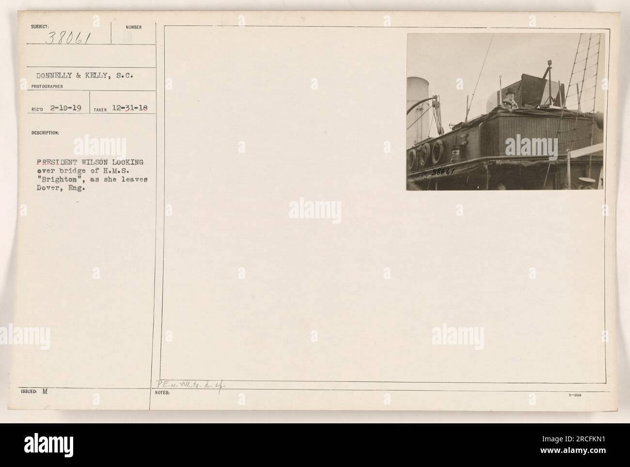 President wilson on naval ship hi-res stock photography and images - Alamy