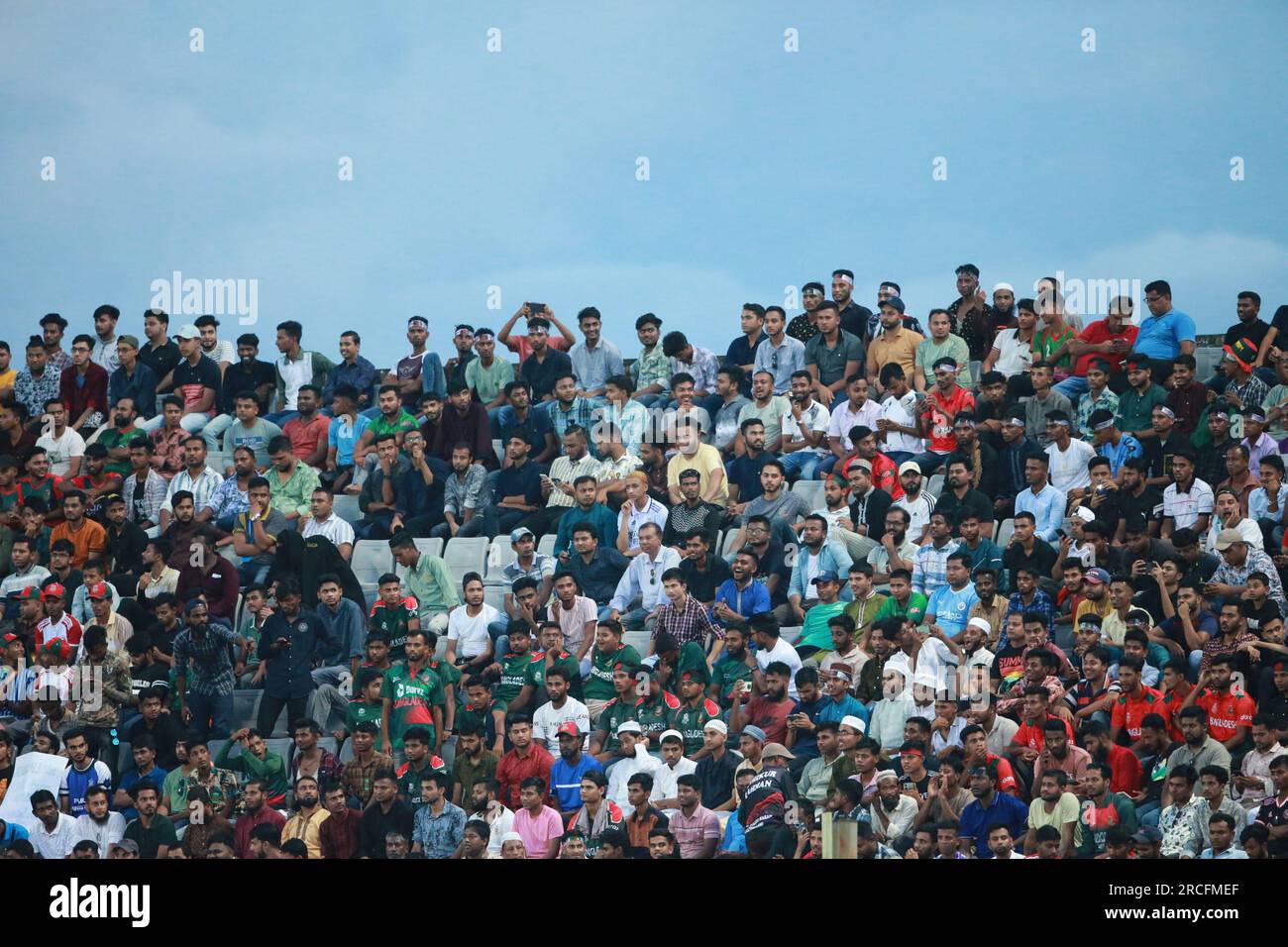 Sylhet stadium gallery has come back to life as the audience returned ...