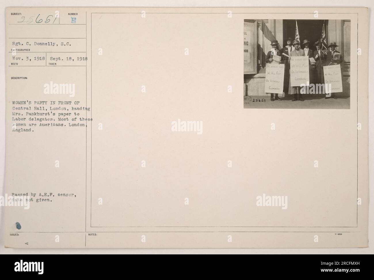 Central hall london during ww1 hi-res stock photography and images - Alamy