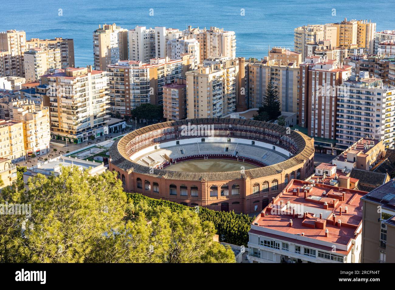 Plaza de toros de la malagueta bull ring bullring city hi-res stock ...