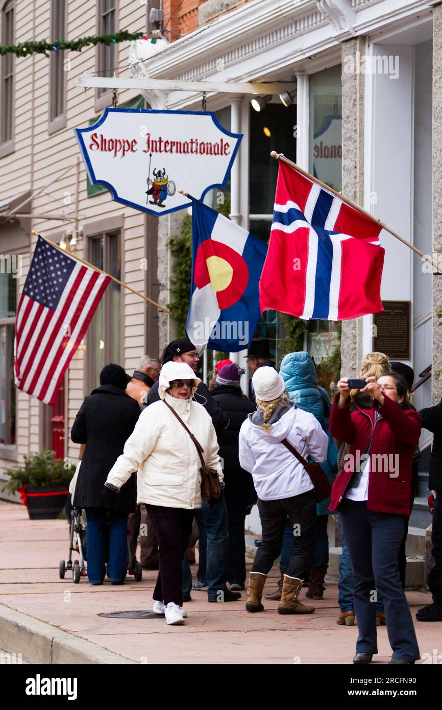 Main street of Georgetown Stock Photo - Alamy