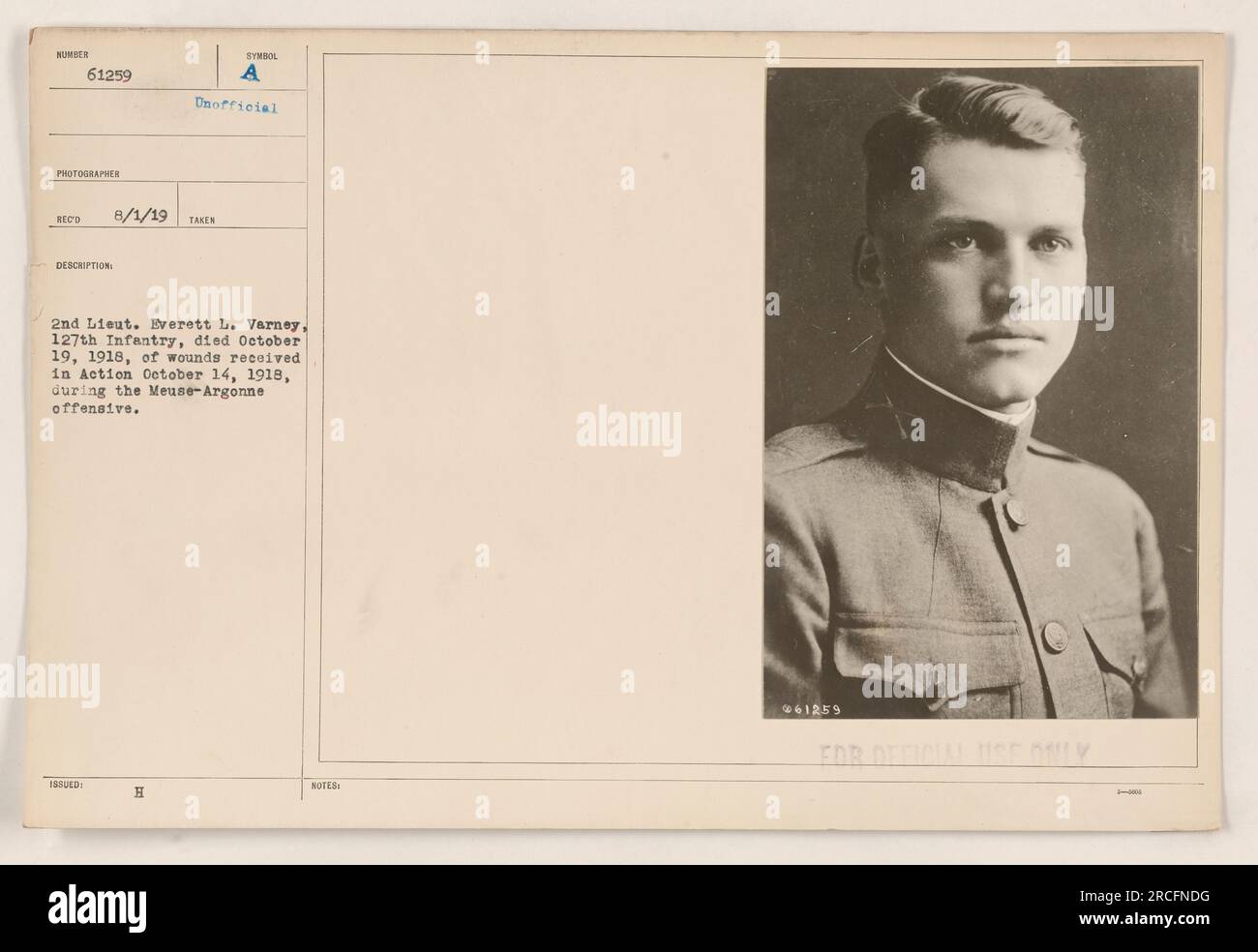 H 127th infantry hi-res stock photography and images - Alamy