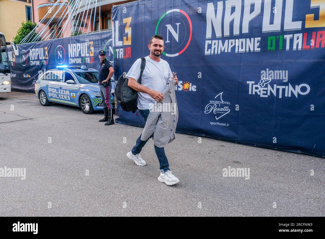 Vice President Edoardo De Laurentiis during the arrival of SSC Napoli's ...