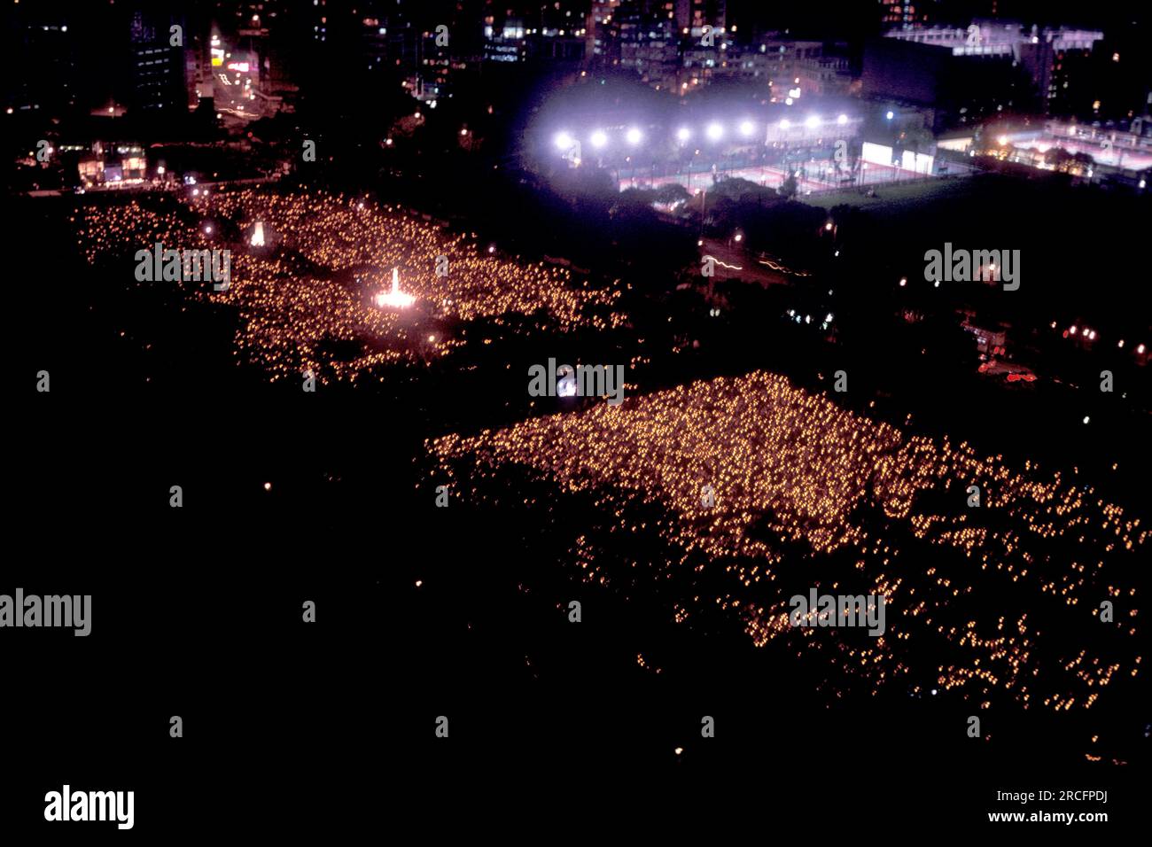 pro-democracy activists on the anniversary of the Tiananmen Square ...