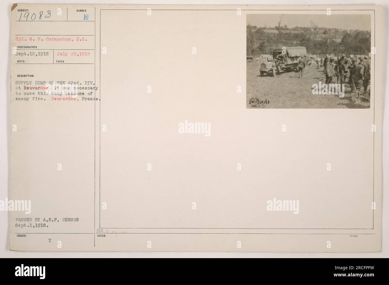 Corporal g f carnochan hi-res stock photography and images - Alamy